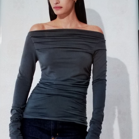 Marcella NYC | Tops | Marcella Nyc Offshoulder Top | Poshmark